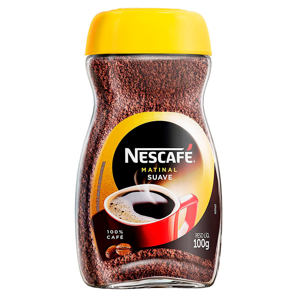 Café Solúvel Nescafe Matinal Vidro 100g - Soares Atacado Distribuidor