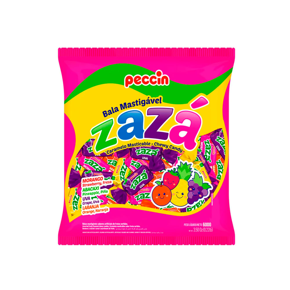 Bala Zaza Sortida 400g - Soares Atacado Distribuidor