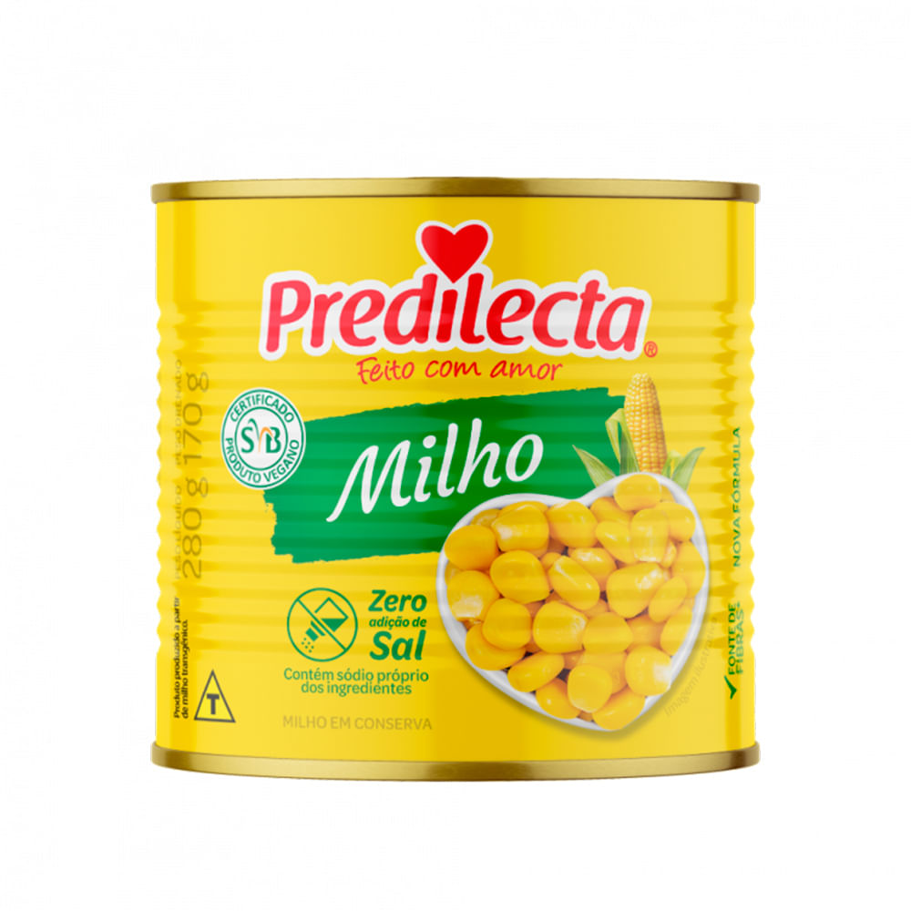 Milho Verde Predilecta Lata 170g - Soares Atacado Distribuidor