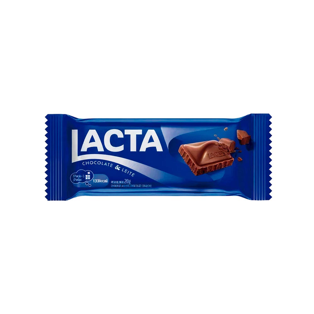 Chocolate Lacta Mini Ao Leite 20g