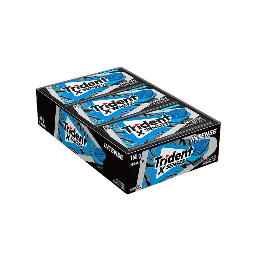 Chiclete Trident Intense Fresh 21 unidades